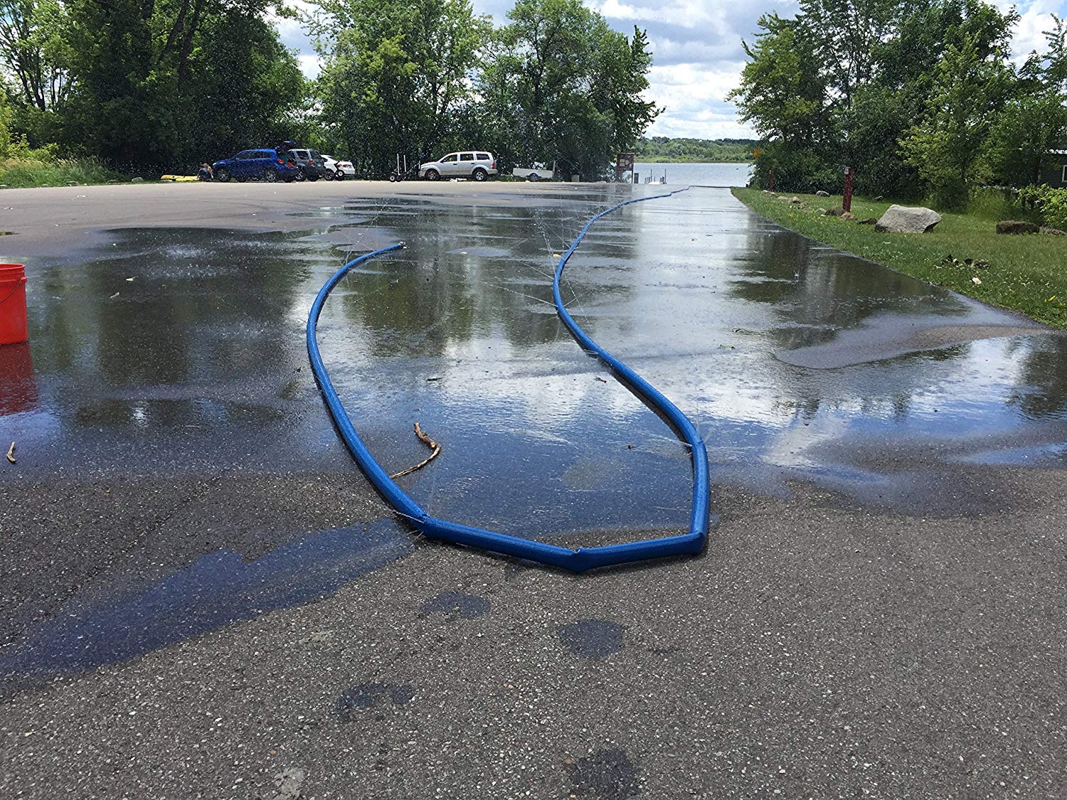 Giant Soaker Wildfire Protection Sprinkler Hose System